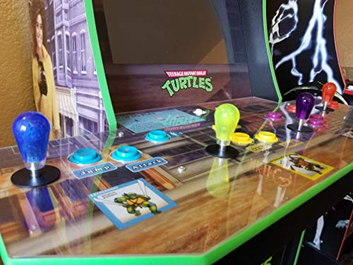 Alvatron US Style Crystal Clear Bubble Transparent Translucent Joystick Bat Top Replaces Japanese Ball Tops for Arcade1up Pacman Galaga, Legends Ultimate Arcade, Pandora's Box, Sanwa, Zippy (Purple)