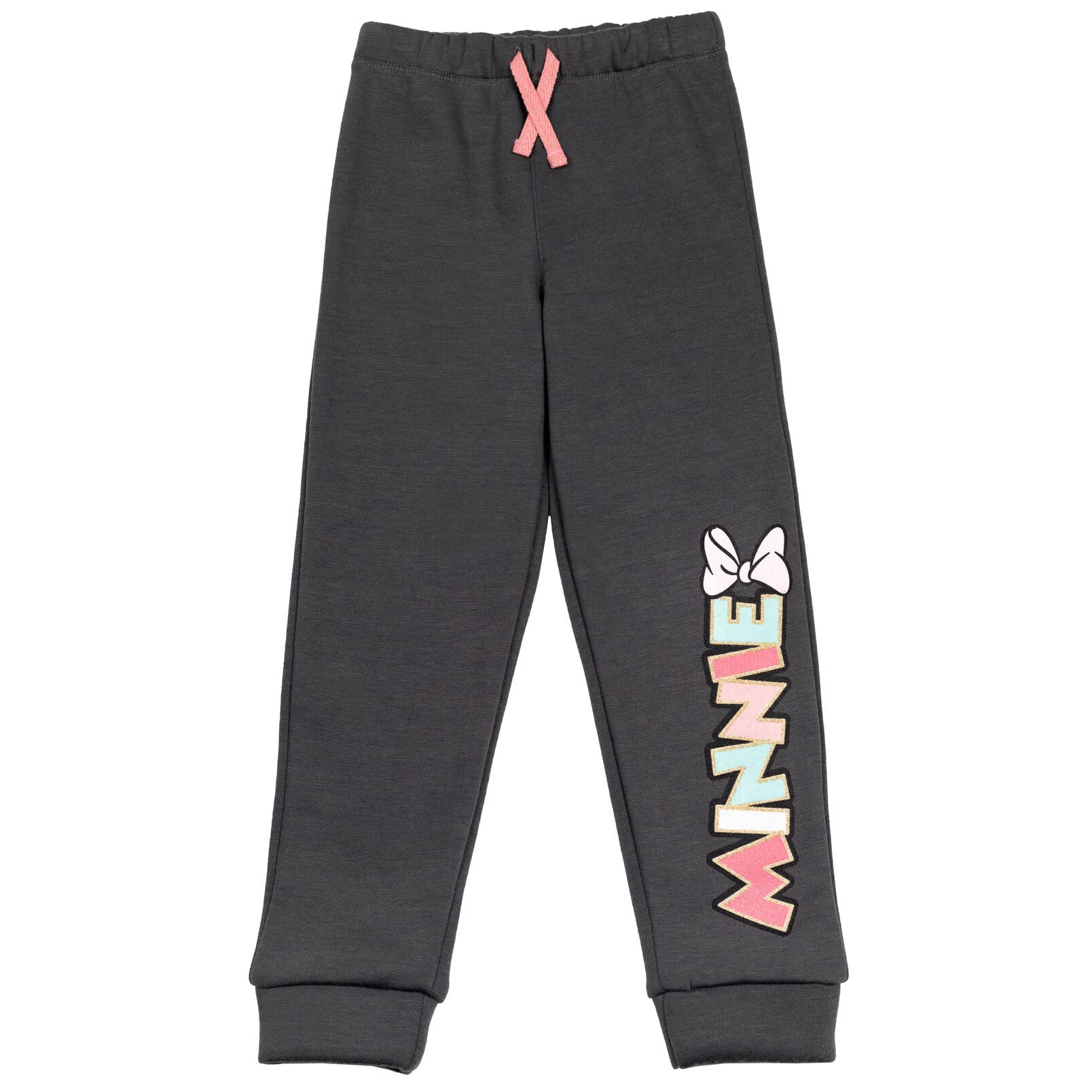 Disney Minnie Mouse Infant Baby Girls Fleece Pullover Sweatshirt Pants Set Gray 24 Months