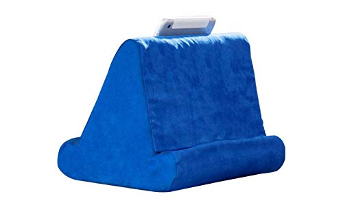 SoSickWithIt New Compressible Tablet Stand Pillow Holder Multi Angle Soft Cushion Pillow Stand for iPad Tablet Book and E-Reader (Little Gray)