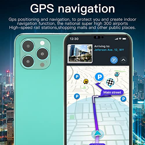3G Unlocked Cellphone, 6.1 Inch HD Screen, Dual SIM Slots 3G Cellphone,2GB RAM 32GB ROM, Face ID Unlocked Mobile Phone for Android 10 4000mAh(Green)