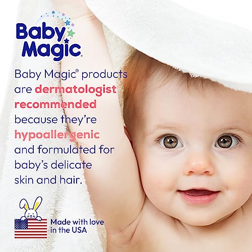Baby Magic Gentle Baby Lotion | 16.5 Fl Oz (Pack of 6) | Vitamins & Aloe, Pink (705544), Original Baby Scent