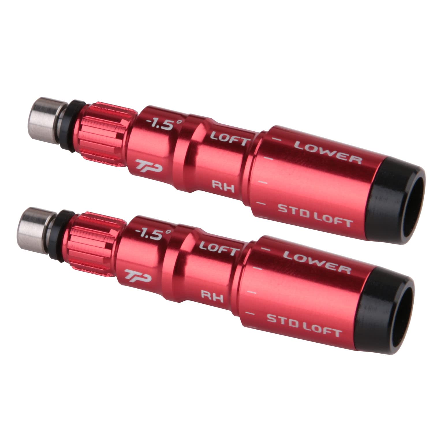 1pc RH 1.5 Degree Red Golf Shaft Sleeve Adapter Compatible with Taylormade SIM M6 M5 M4 M3 SIM MAX Tour Issue Driver Fairway Wood Tip .335