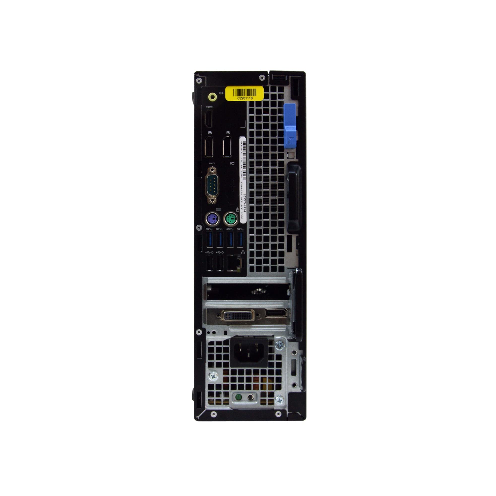 Dell Precision Tower 3420 - SFF Intel Core i7-7700 3.6GHz, 16 GB RAM, 512 GB Solid State Drive, DVDRW, Windows 10 Pro 64bit, (Renewed)