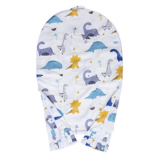 Hi Sprout Newborn Baby Nest Change Extra Cover (Suit for All Dockatot Deluxe Docks) (Dinosaur)