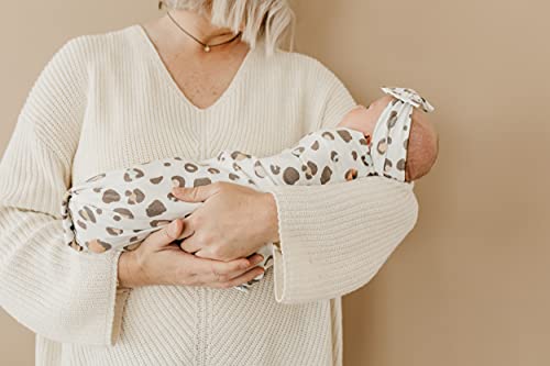 Copper Pearl Large Premium Knit Baby Swaddle Receiving Blanket Millie