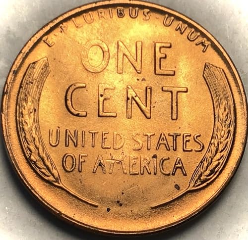 1955 S Lincoln Wheat Cent Red BU Penny Seller Mint State