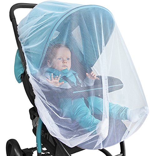 Baby Mosquito Net for Stroller, Car Seat & Bassinet β Premium Infant Bug Netting for Jogger, Carrier & Pack N Play β Toddler Canopy & Gift Packaging