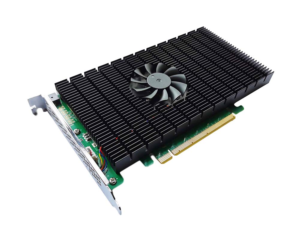 Highpoint 4-Port M.2 SSD7505 PCIe Gen3/Gen4 NVMe Bootable RAID Controller for Windows & Linux Systems