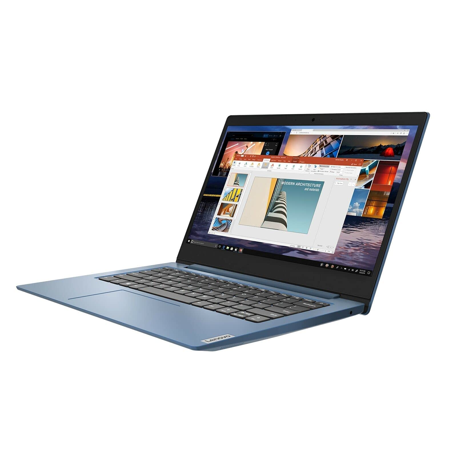 Lenovo IdeaPad 14 Laptop, HD Anti-Glare 220nits Laptop for Students, AMD Athlon Silver 3050e, 4GB RAM, 512GB SSD, 1 Year Office 365 Personal, Webcam, USB-C, HDMI, Windows 10, TWE Bundle