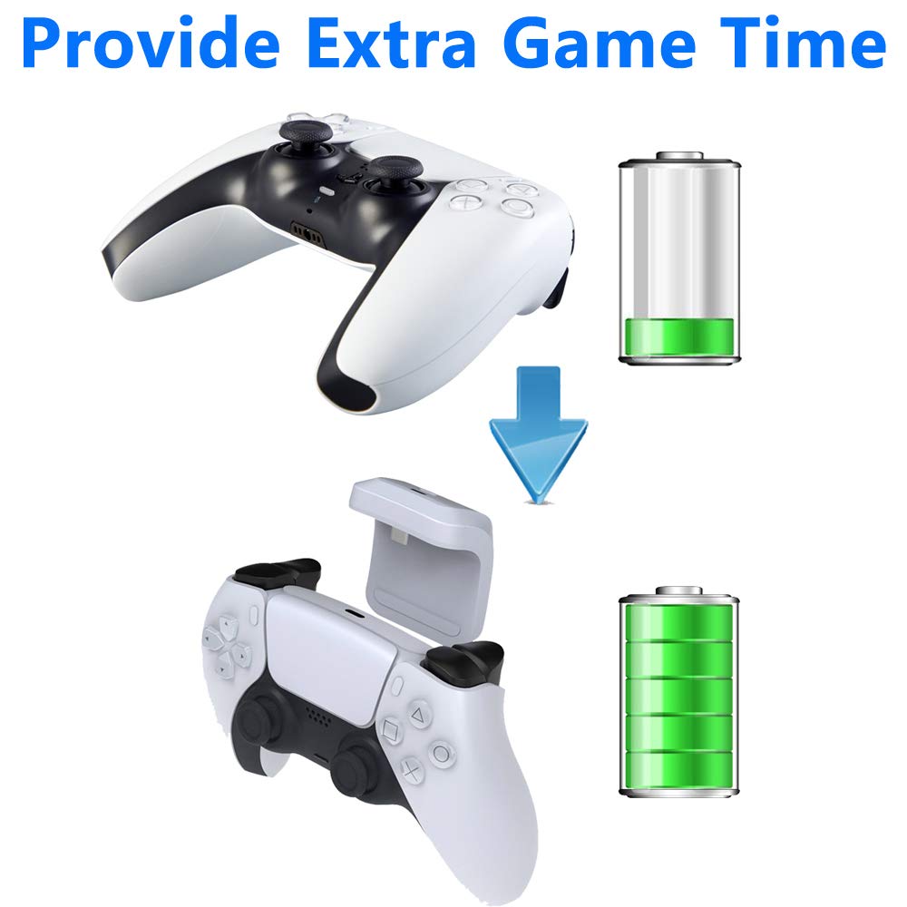 1500mAh Charging Battery for PS5 Controller, Rechargeable Replacement Battery Fast Charger for Sony PlayStation 5 Controller