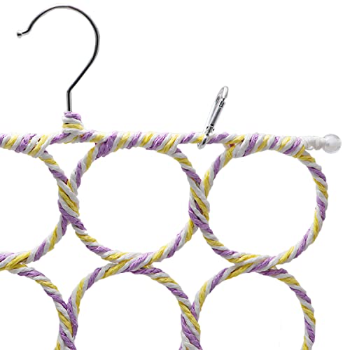 Bird Rope Climbing Net Parrot Swing Hanging Toy for Parakeet Cockatiel Cockatoo Conure African Grey Macaw (Random Color)