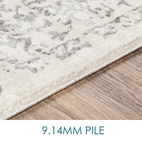 Artistic Weavers Preston Vintage Oriental Area Rug, 5 ft 3 in x 7 ft 1 in, Ivory