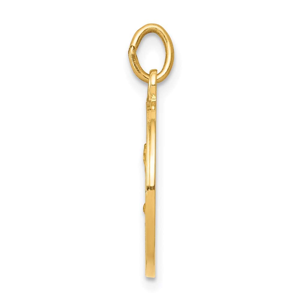14k Saint Matthew Medal Charm QXR402