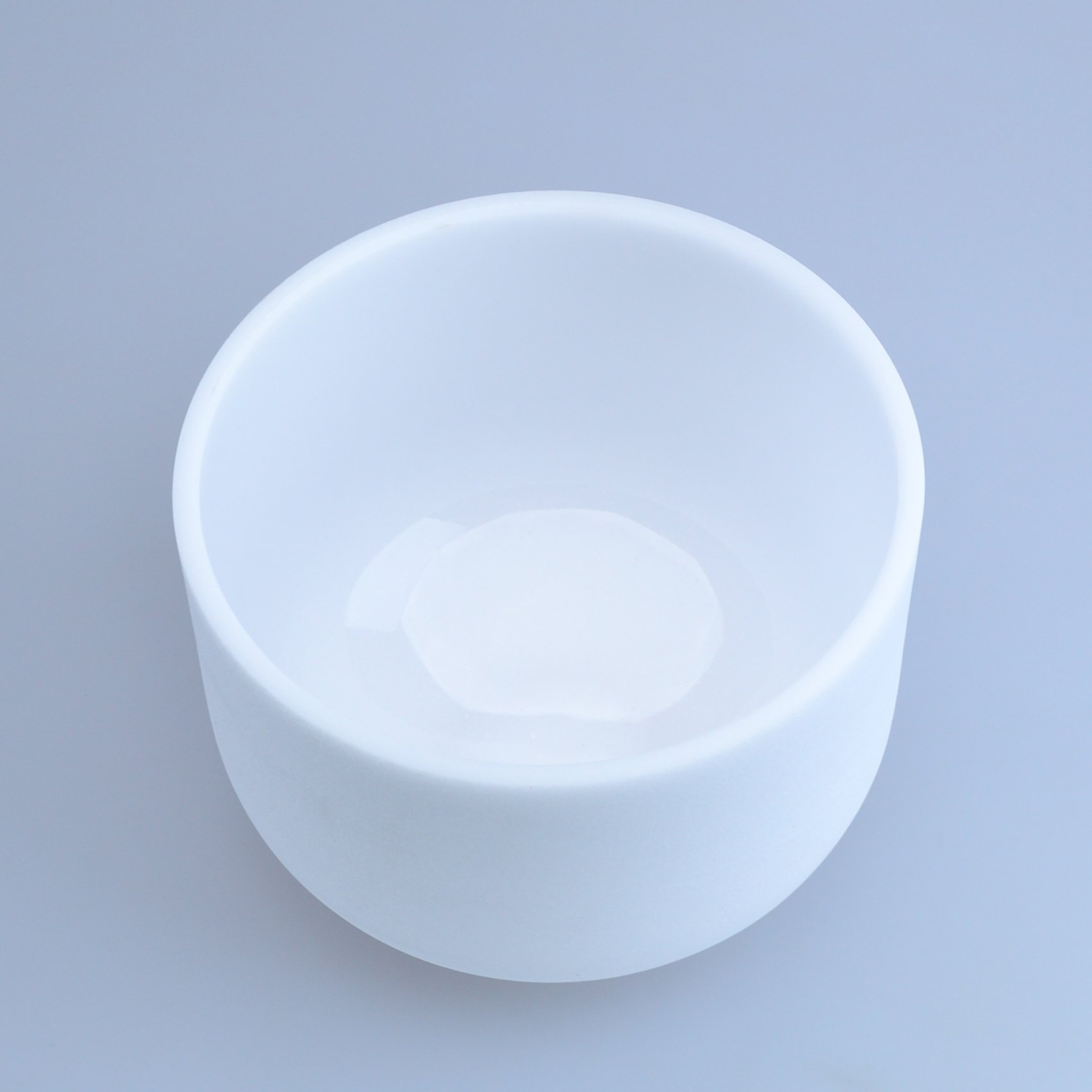 440HZ 8" B Crown Chakra Quartz Crystal Singing Bowl
