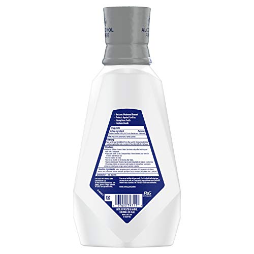 Crest Pro-Health Restore Enamel Mouthwash, Clean Mint, 1 L (33.8 Fl Oz) (Pack of 1)