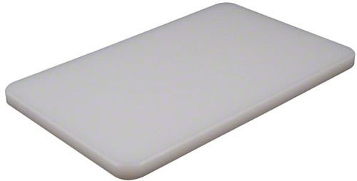 American Metalcraft BB6105 Rectangular Pressed Plastic Cutting Board, Non-Slip, 10" L x 6" W, White