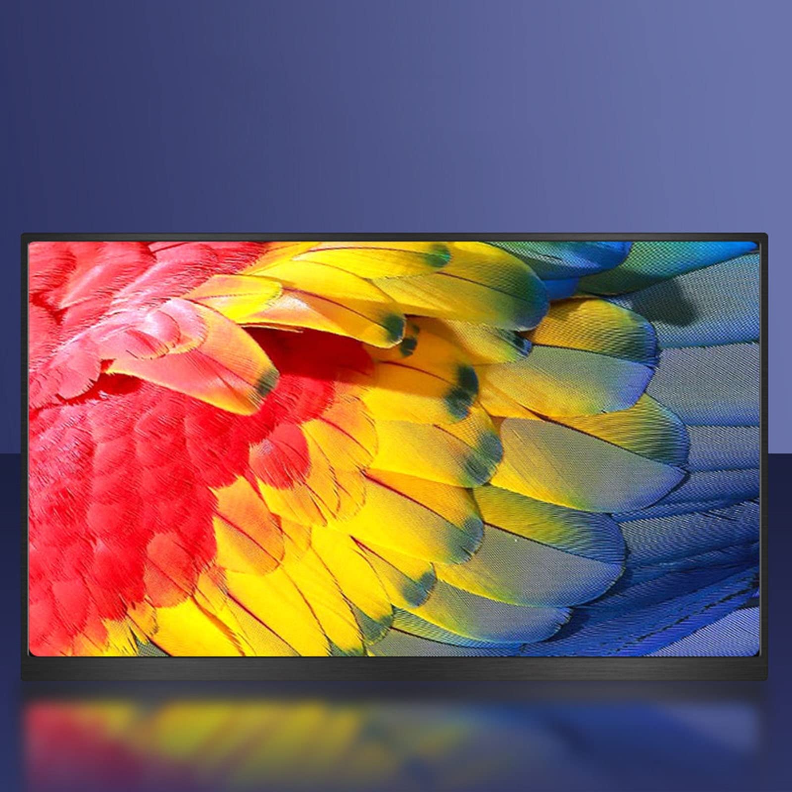 15.6 Inch 1080P Laptop Monitor with Smart Case and Built-in Speaker