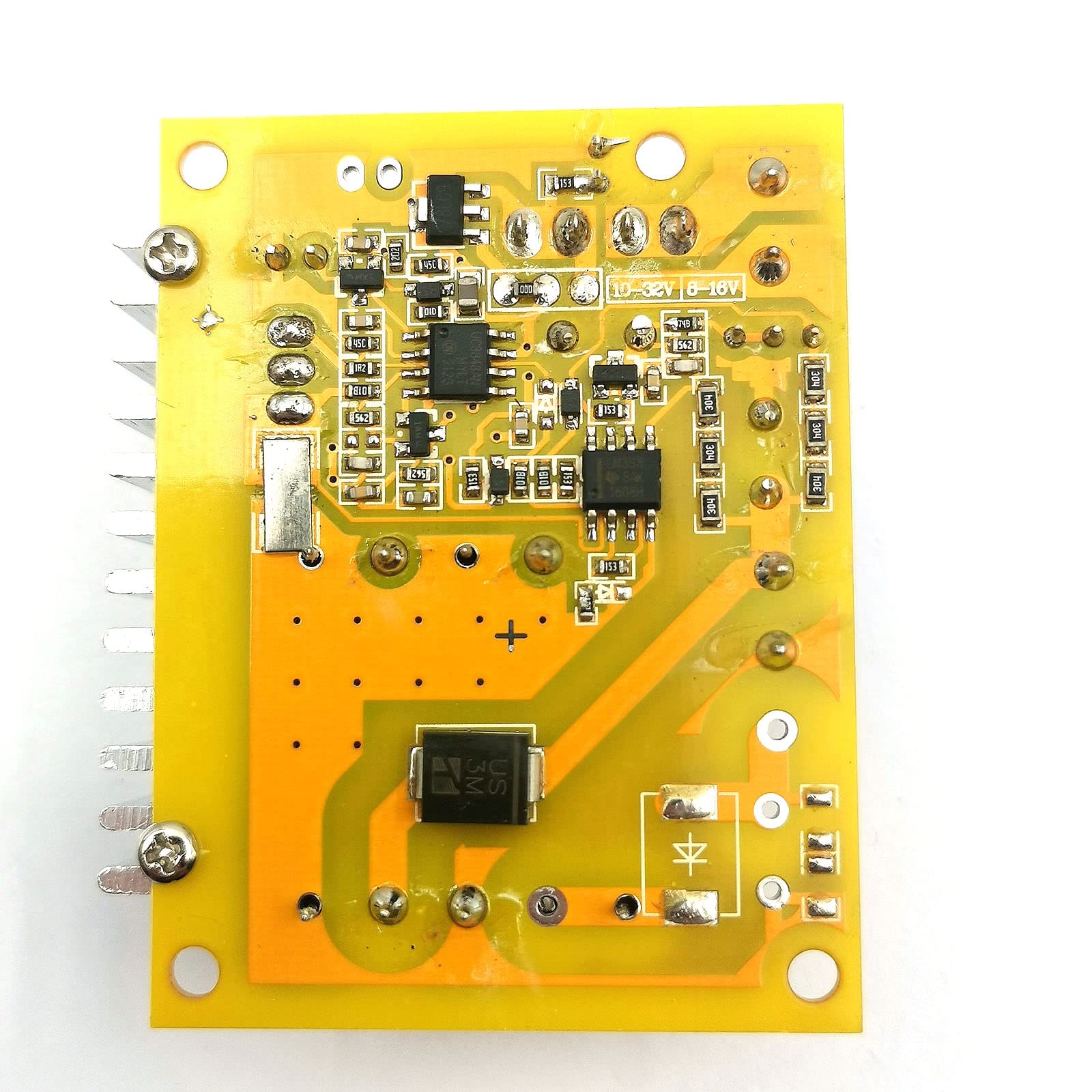 DEVMO 2 Pcs 8-32V to 45-390V DC-DC High Voltage Boost Converter ZVS Step-up Booster Module