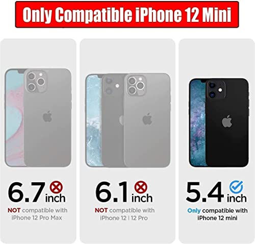 AFTRYOUGO Battery Case for iPhone 12/12 Pro(6.1 inches),7000mAh Ultra-Thin Portable Charger case, Supports MagSafe Wireless Charging, Compatible with iPhone 12 / iPhone 12 Pro (XDL-640MW)-Black