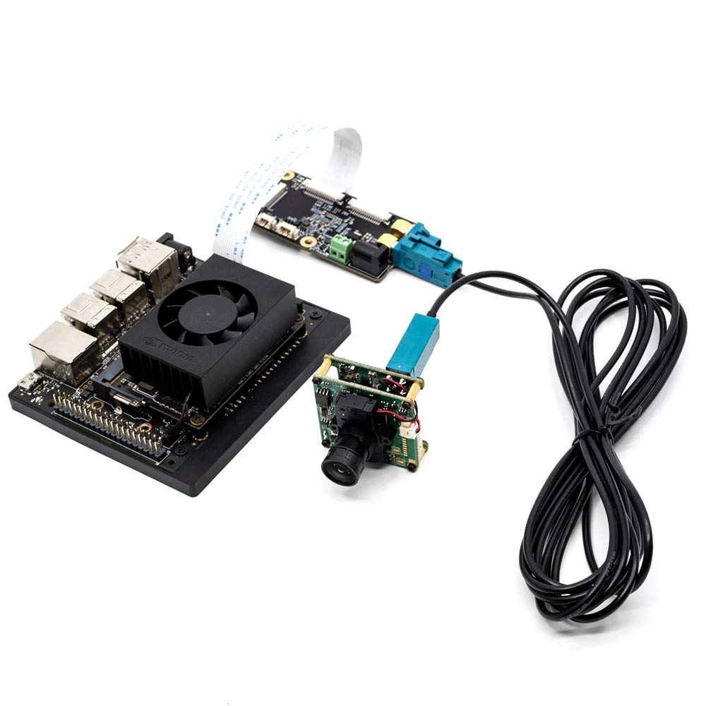 CS-FPD-CAM-IMX307 FPD-Link3 2MP Star Light ISP Camera Module for Raspberry Pi and Jetson Nano XavierNX(YT1.0-4 Lens),38mmx38mm