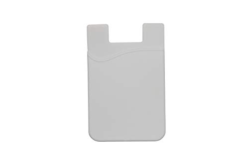 Agentwhiteusa 5 Pack Cell Phone Wallet, Card Holder for Back of Phone, Stick on Wallet (for Credit Card, Business Card & Id) |Compatible with Almost Every Phone| iPhone, Android & Most Smartphones