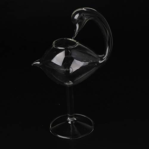180ml Exquisite Swan Shape Wine Glass For Party Drinkware Exquisite Workmanship Unique Design Home Gift Durable Cocktail Glass Set Variety
