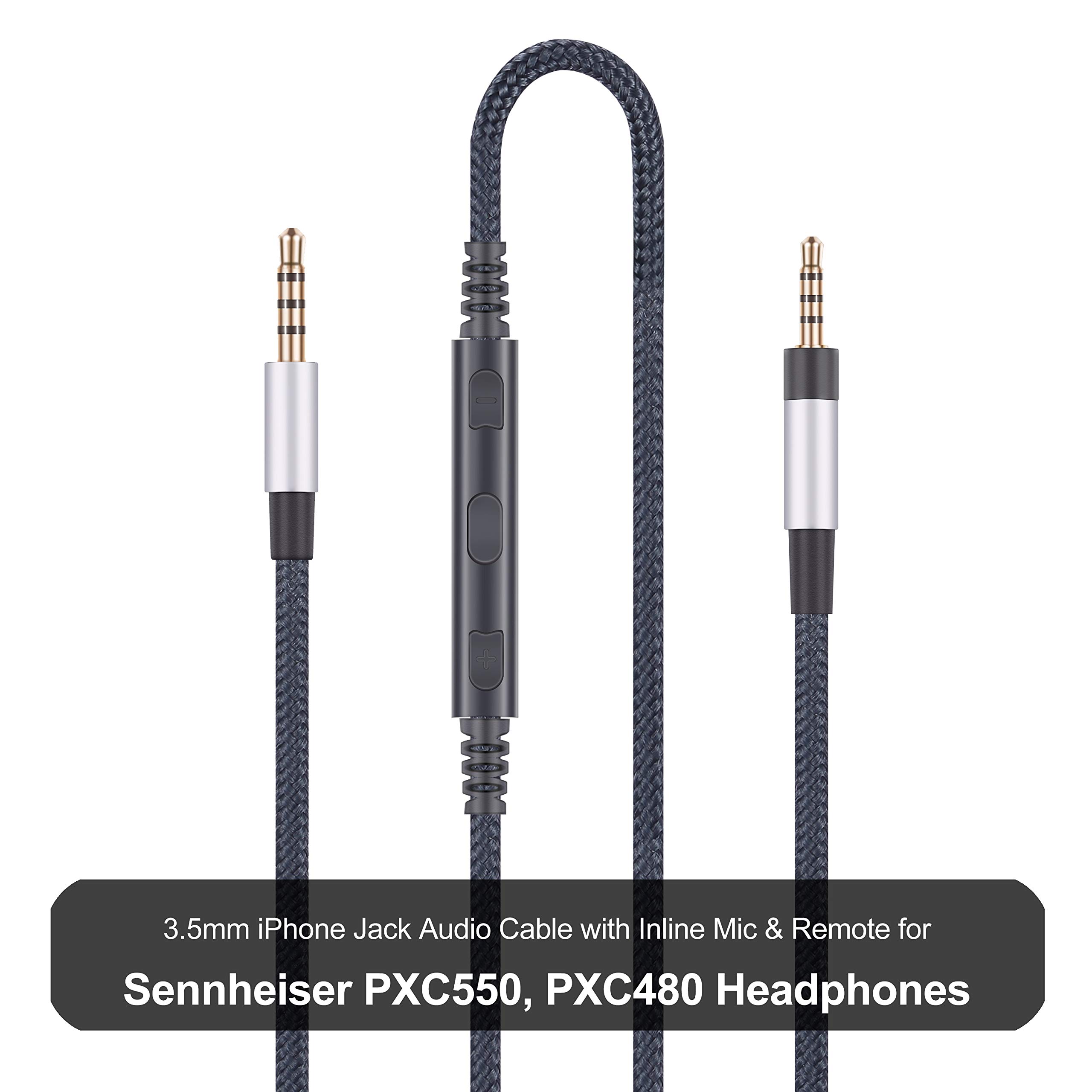 ABLET Cable Boom Microphone - Volume Control for Xbox One Controller or PlayStation PS4, PC - Boompro Gaming Mic Compatible with Bose 700, QC35, QC35 II, QC45 Headphone 150cm