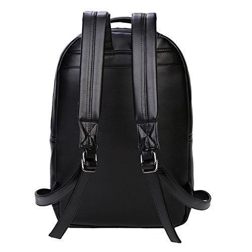 3D Animal Head Backpack, Studded PU Leather Cool Laptop Backpack College Bookbag (Lion-Gold) One Size