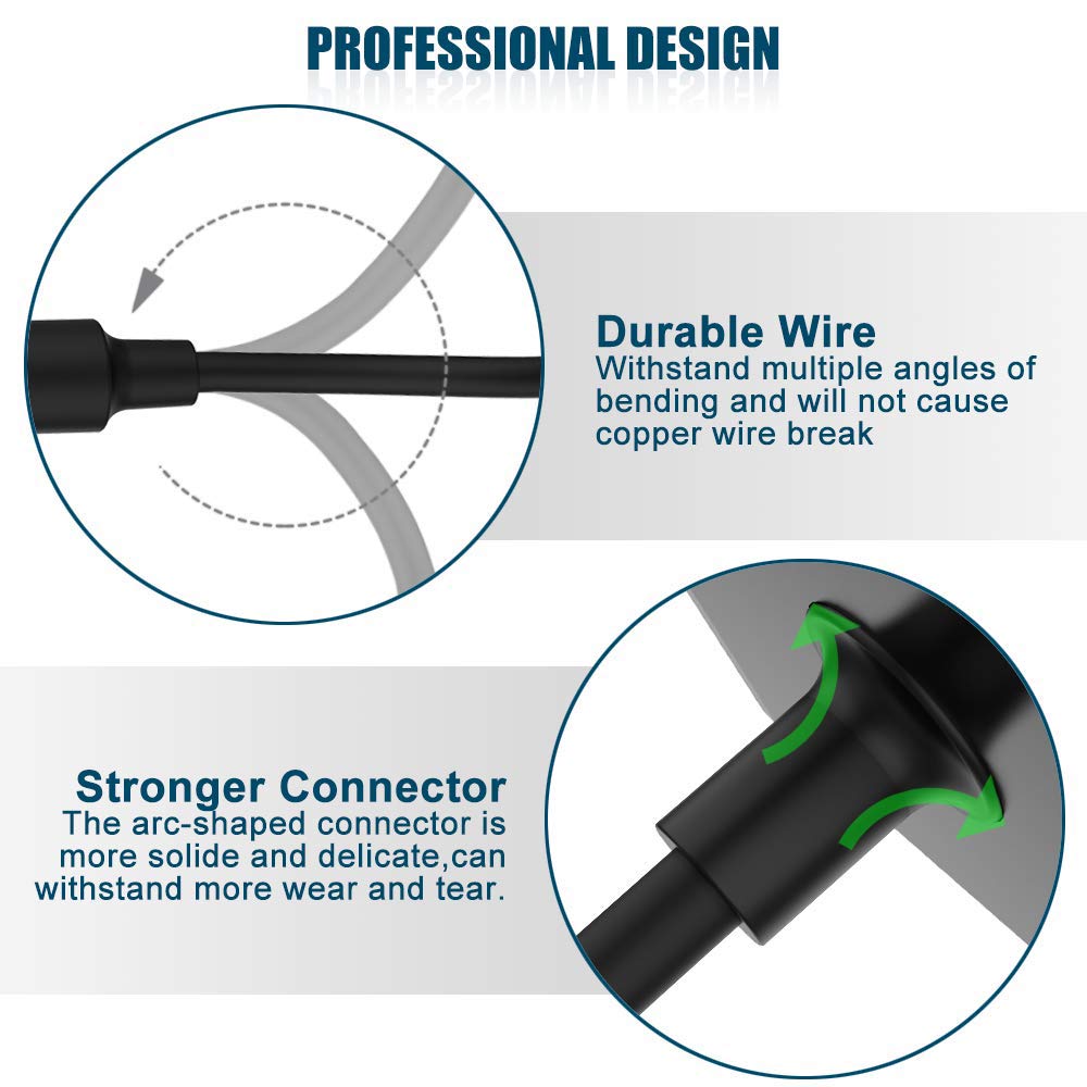 6V Power Cord Compatible with Omron,Vive Precision and Relion Blood Pressure Monitor,Universal AC DC Adapter Charger 6.6 ft Long Cord