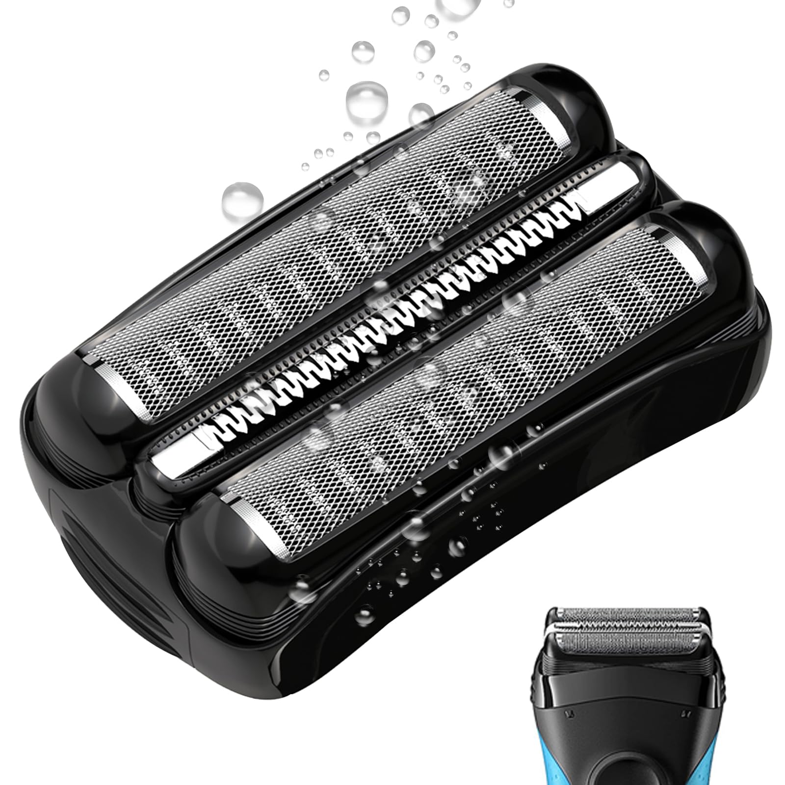 21B Replacement shaver Foil and Cutter Cassette Heads Compatible with Series 3 Replacement Head s3 Electric Shaver Razor wet and dry Blades Replacement fit for Models 3040s 300s, 310s, 3010BT