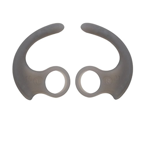 ALXCD Silicone Earhooks Compatible with Sony MDR-XB510AS MDR-XB50BS Sports Headphone,SML 3 Pair Replacement Soft Silicone Earbud Hooks, Compatible with Sony MDR-XB50BS MDR-XB510AS Headphone(Gray