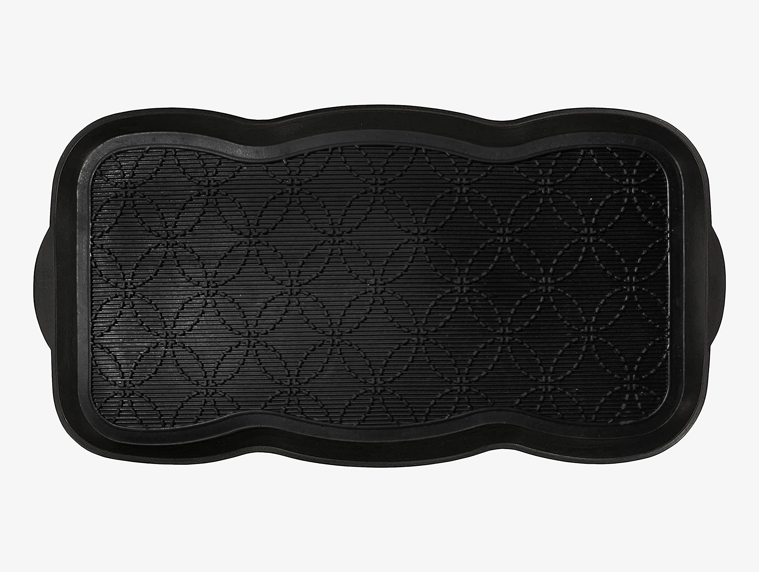 A1 HOME COLLECTIONS A1HC Boot Tray-Water Resistant Rubber Utility Shoe Mat 16"x31" for Indoor and Outdoor Use in All Seasons Multi-Purpose Boot Tray Mat