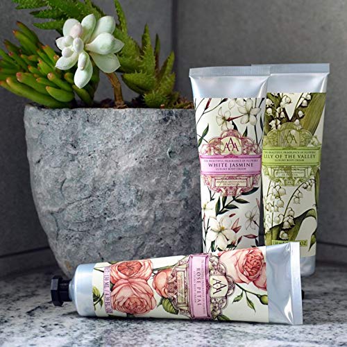 AAA Floral - Lily of the Valley - Luxury Body Cream, Enriched with Shea Butter - 130 ml / 4.4 fl oz