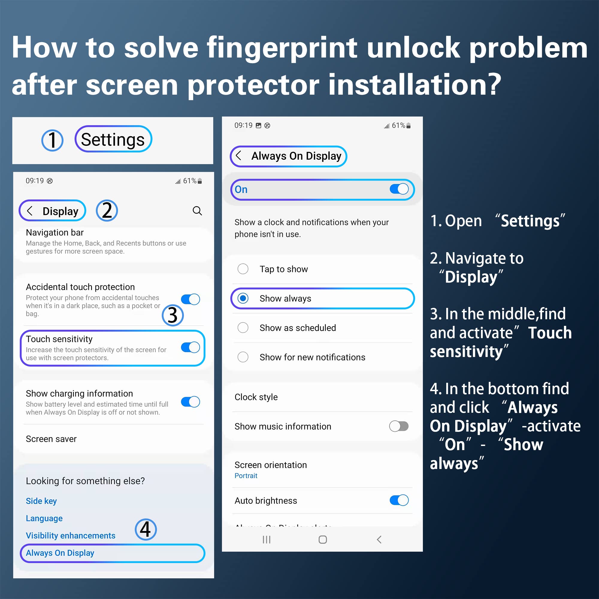 AACL [Fingerprint Compatible][3-Pack] 3D Curved Tempered Glass for Samsung Galaxy S22 Ultra 5G Screen Protector, [Easy Installation with Alignment][Anti-Scratch][Case Friendly]