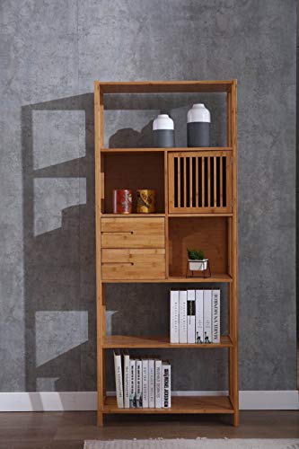 Boraam Selma Bookcase, Right, Natural