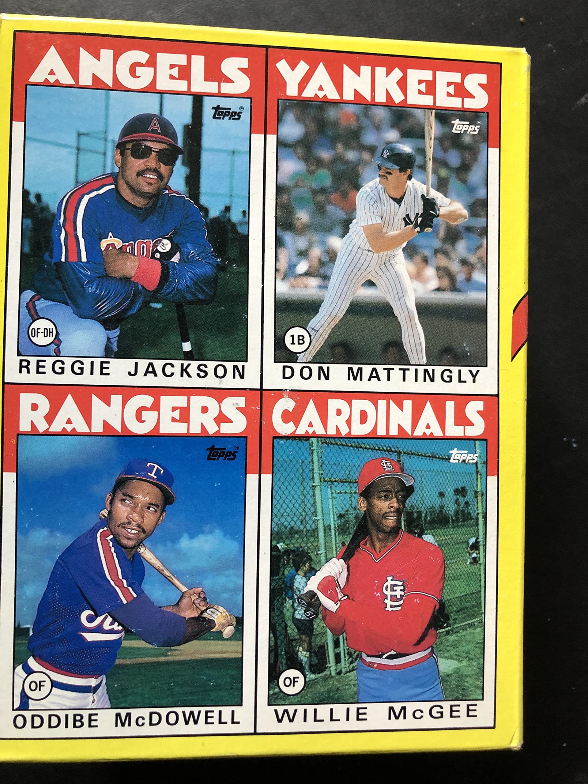 1986 Topps MLB Baseball HOBBY box (36 pk)