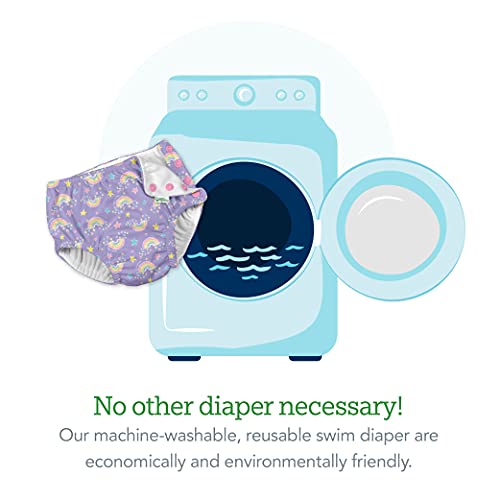 i Play Girls Reusable Absorbent Baby Swim Diapers Pink Butterflies 6 Months