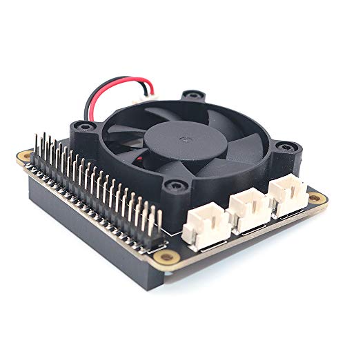 DollaTek X728-A1 Raspberry Pi Cooling Fan for Raspberry Pi 1 Model B+/ 2 Model B / 3 Model B / 3 Model B+ / 3 Model A+ / 4 Model B