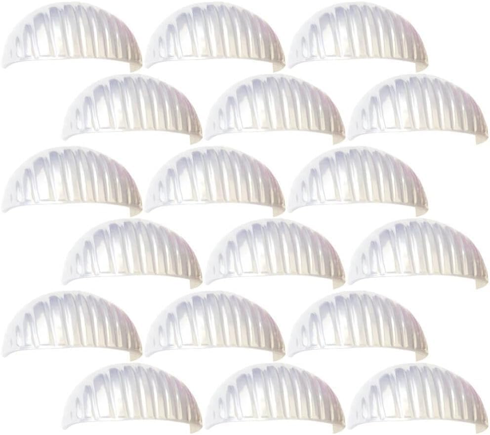 25pcs Baseball Hat Shaper, Baseball Cap Plastic Hat Stand, Baseball Cap Inner Support, Baseball Cap Crown Inserts Liners for Baseball Cap Stay Hard