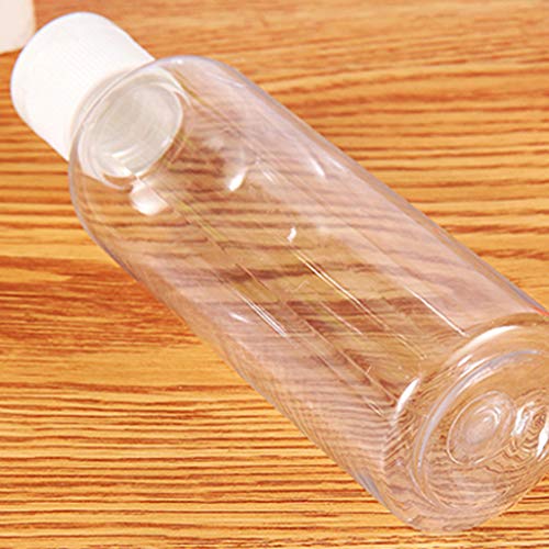 25PCS Cosmetic Bottle Hand Lotion 60ML Containers Travel Empty Bottle Cleaning Supplies Vintage Clear Glass Coffee Mugs