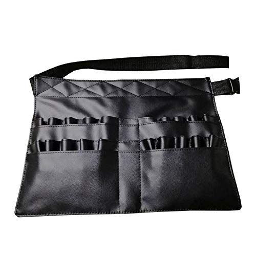 goldwheat Makeup Brush Belt Professional 26 Pockets With Artist Strap, Portable Foldable Cosmetic Pouch For Women