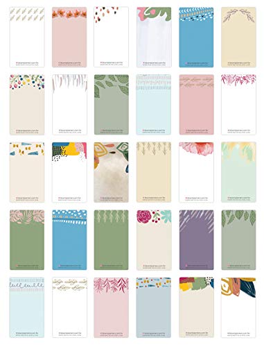 bloom daily planners Writefully His Prayer Card Deck (Pack of 30) - Inspirational Christian Bible Verses for Women - Scripture Encouragement Mini Quote Cards - Assorted Designs - 2” x 3.5”