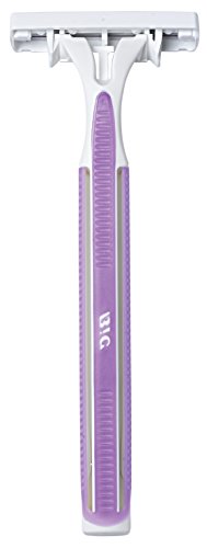 BIC Silky Touch 3 Women's 3-blade Disposable Shaving Razor, Pack of 36, individually-wrapped women's razors