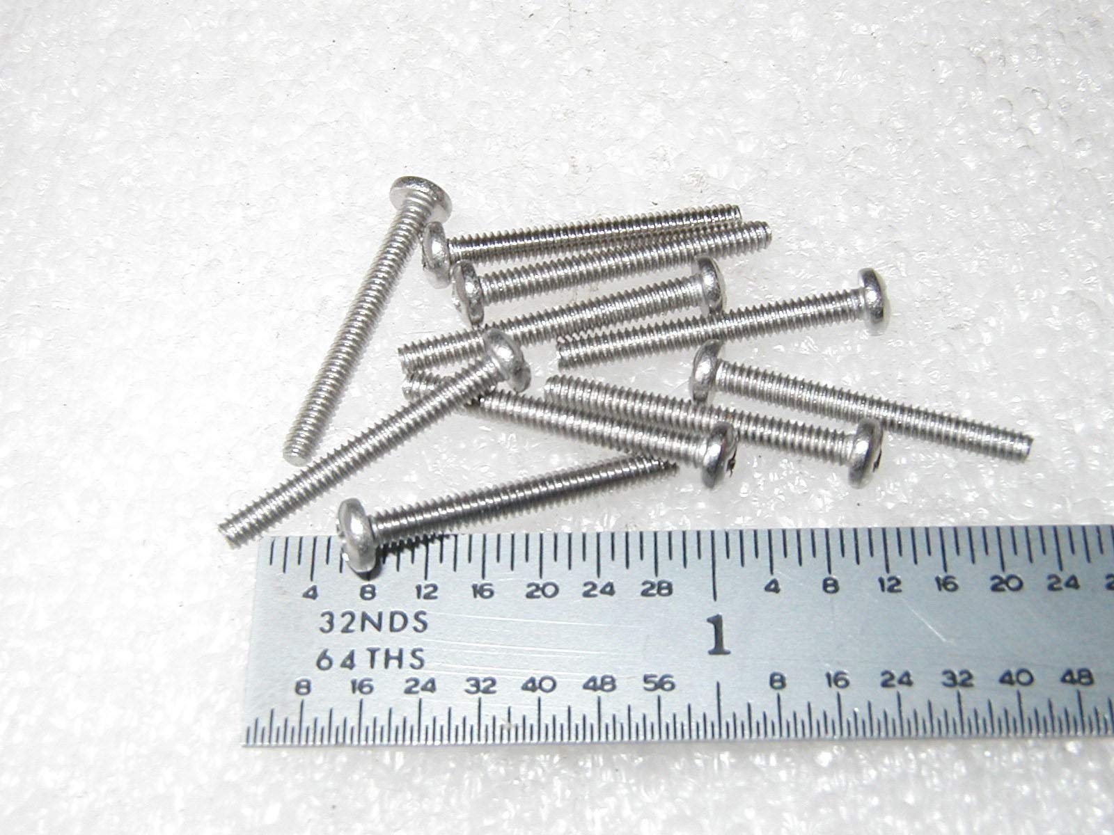 2-56 X 3/4" SCREW PAN HEAD PHILLIPS STAINLESS STEEL - 100 PCS Screws Kit Set