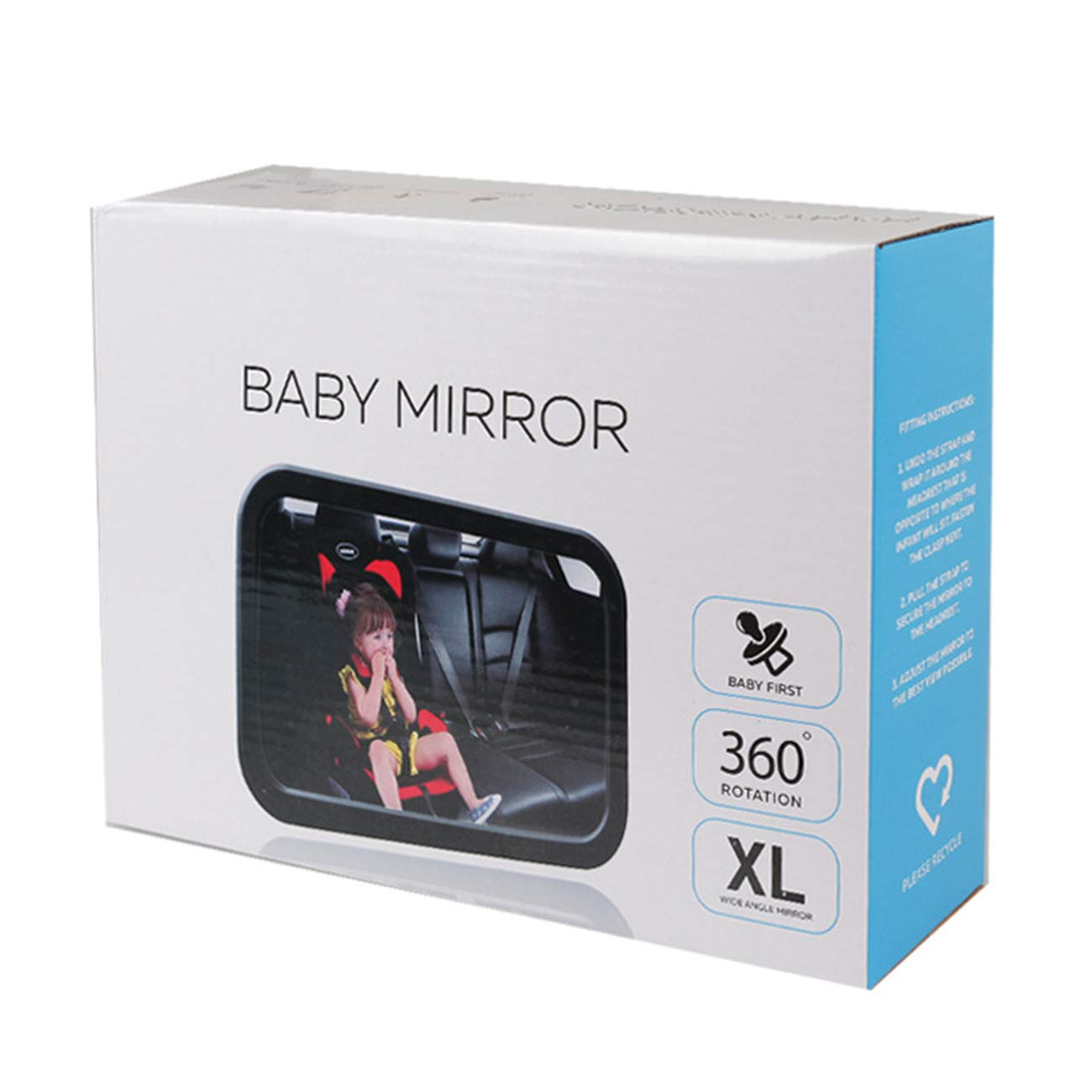 CYDZSW Infant Car Seats Rear View Mirror,Baby Car Mirror for Rear Facing Seat,Newborn Essentials Registry Must Haves Baby Items Accessories