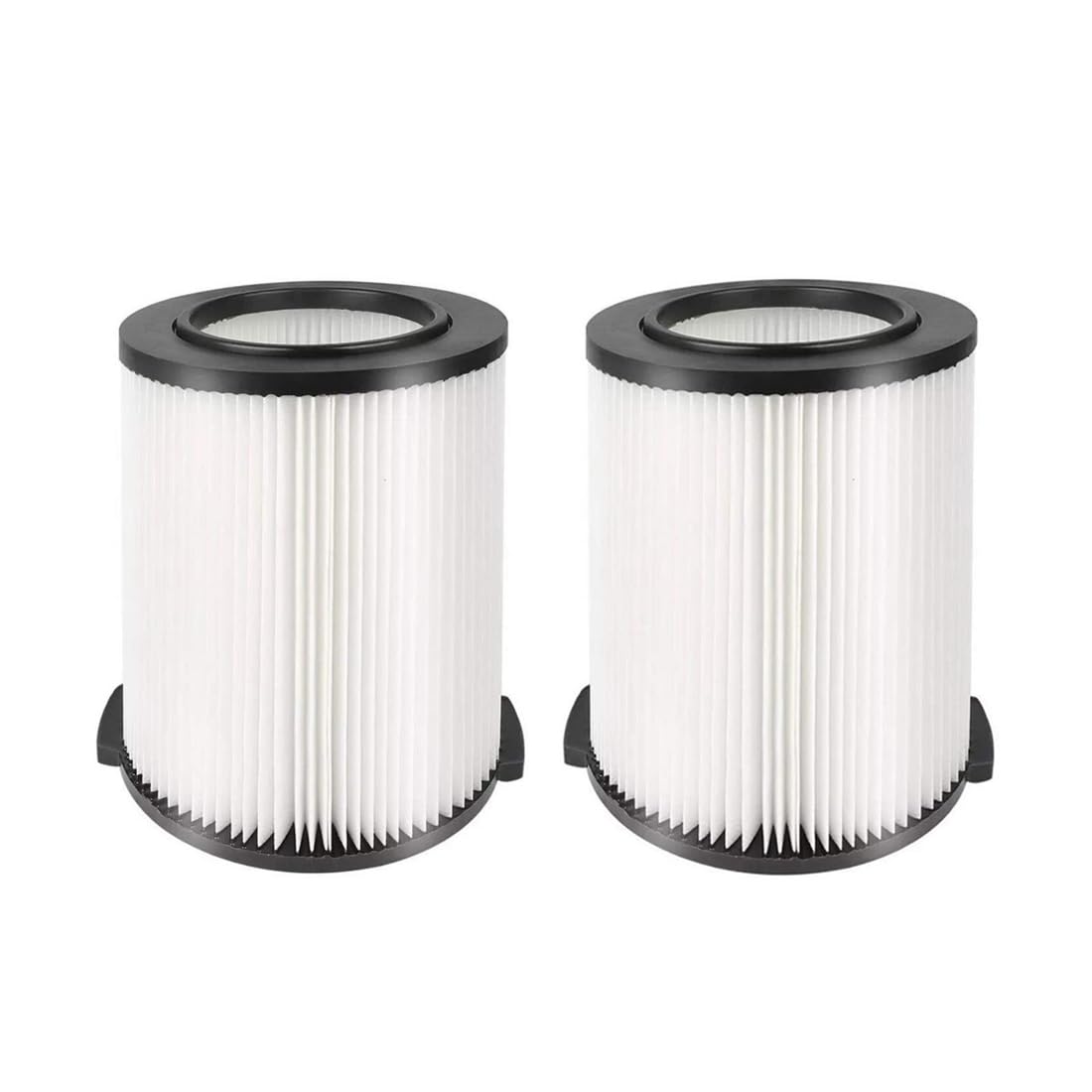 2 Pack VF4000 Replacement Filter for Ridgid Shop Vac 5-20 Gallon & 6-9 Gal Husky Wet/Dry Vacuum Cartridge Filters (2)