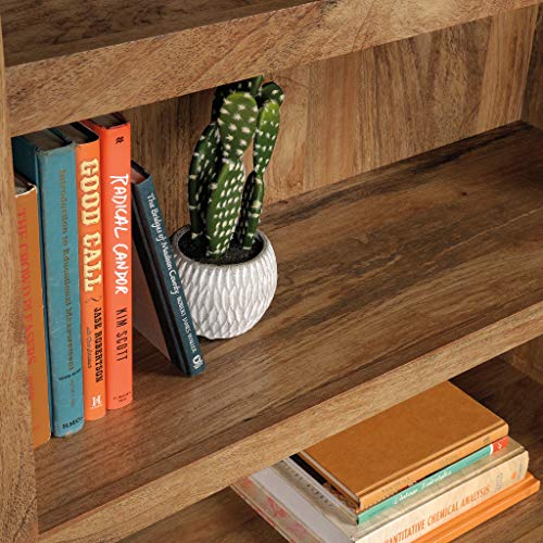 Sauder Miscellaneous Bookcase, L: 35.28" x W: 13.23" x H: 43.78", Sindoori Mango finish