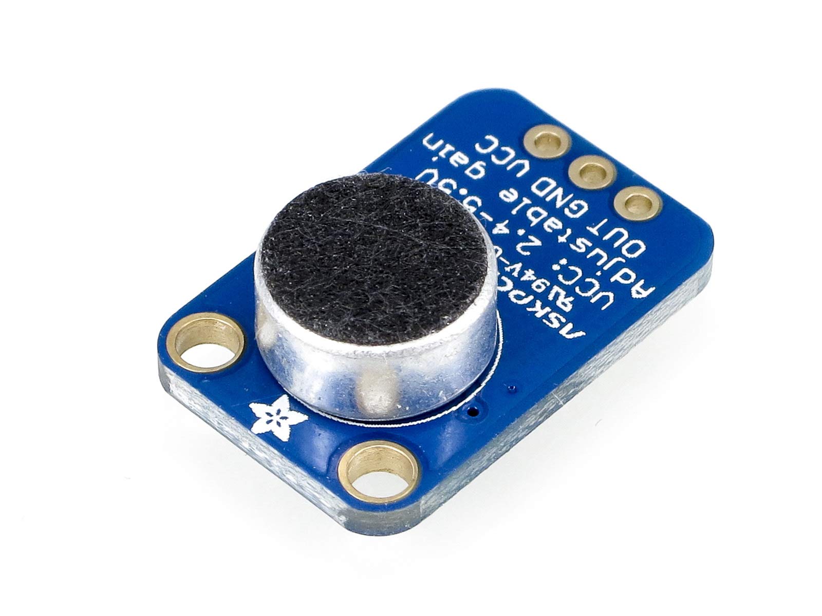 Adafruit 1063 Electret Microphone Amplifier - MAX4466 with Adjustable Gain