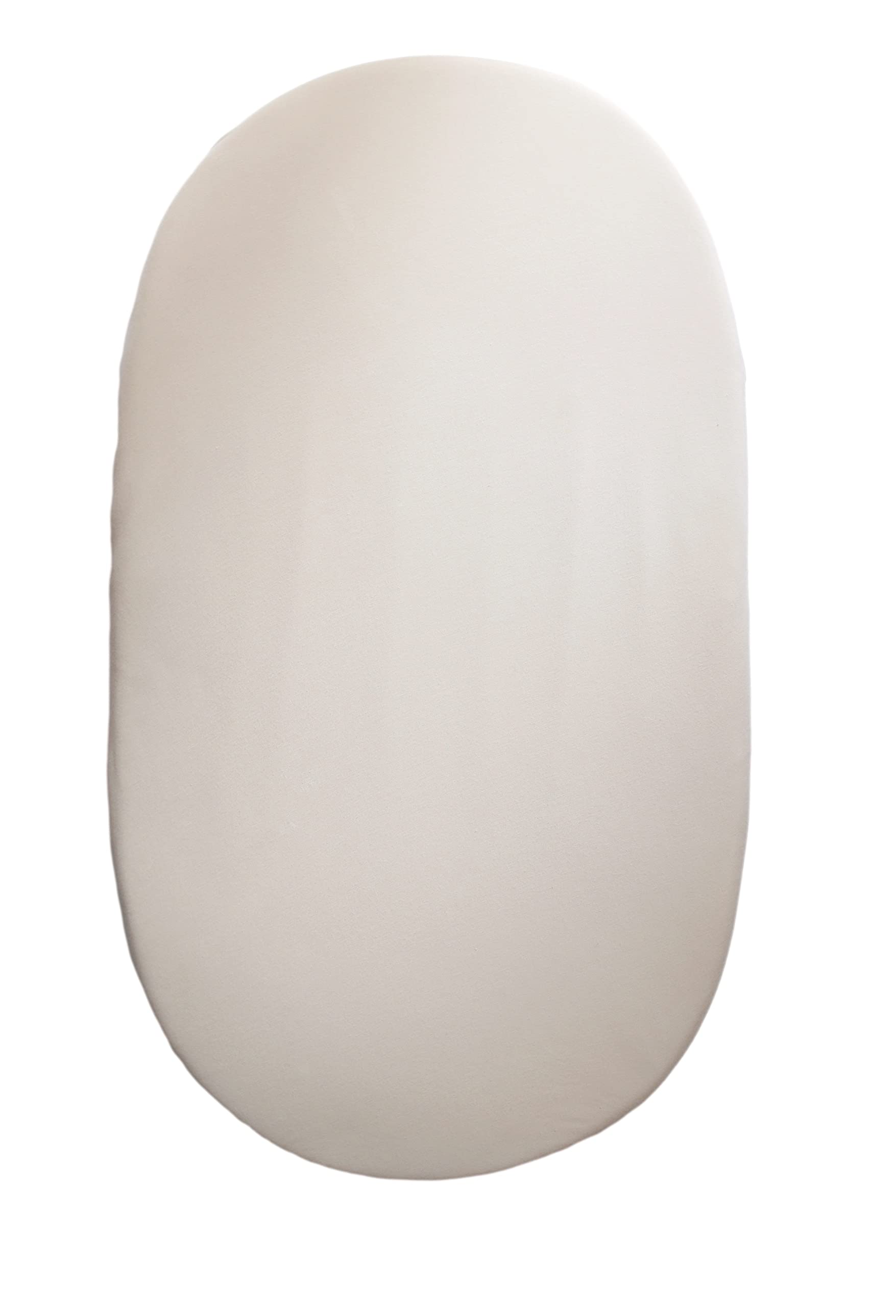 Marlowe & Co Viscose from Bamboo Fitted Bassinet Sheet for Baby Boy and Girl (Natural)
