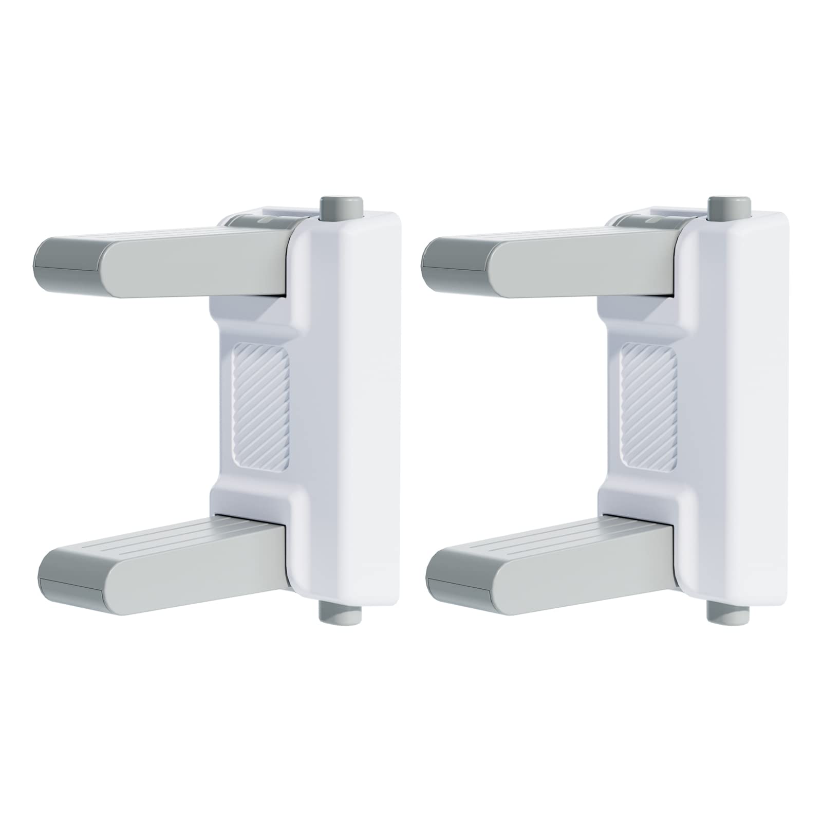 2 Pack Door Lever Lock Childproof,Child Safety Door Handle Locks with 3M Adhesive Backing, Keep Baby Safe,No Drilling,No Tools Needed and Easy to Install